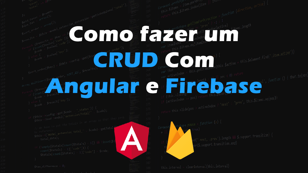 Como criar CRUD com Angular e Firebase Realtime Database – Em alguns ... Como criar CRUD com Angular e Firebase Realtime Database – Em alguns ...